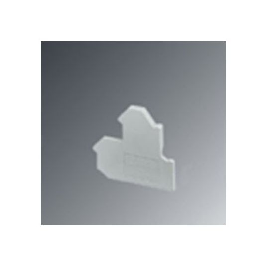 Phoenix Contact Rail Terminal End Cover Grey For UKK3-MSTB-5.08 ...