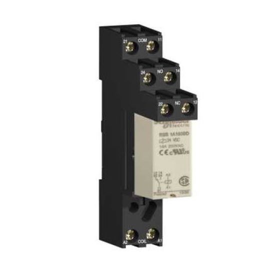 Schneider Interface Relay Plug-in 1CO 16A 24VDC 8 Pin Flat/PCB | Go ...
