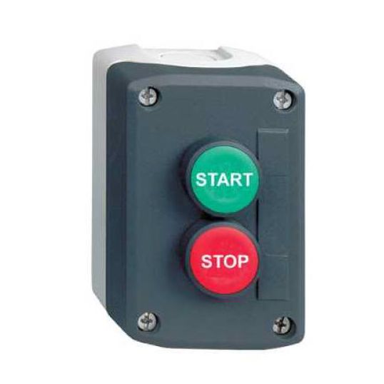 Schneider Pushbutton Control Station Complete 2G 1NO-1NC Polycarbonate ...