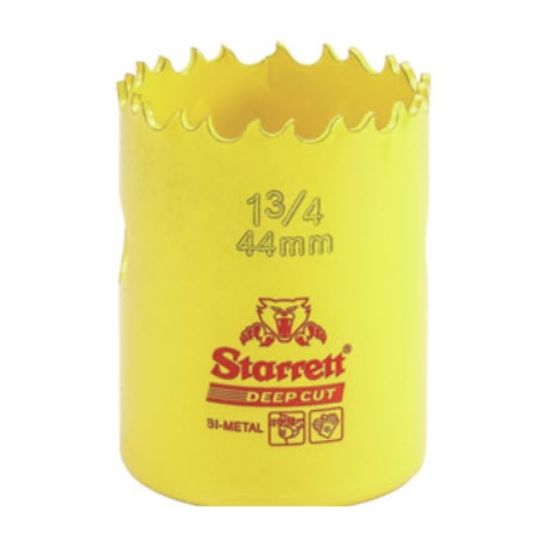Starrett Holesaw Blade Only Bi-Metal HSS Deep Cut 44mm | Go Electrical