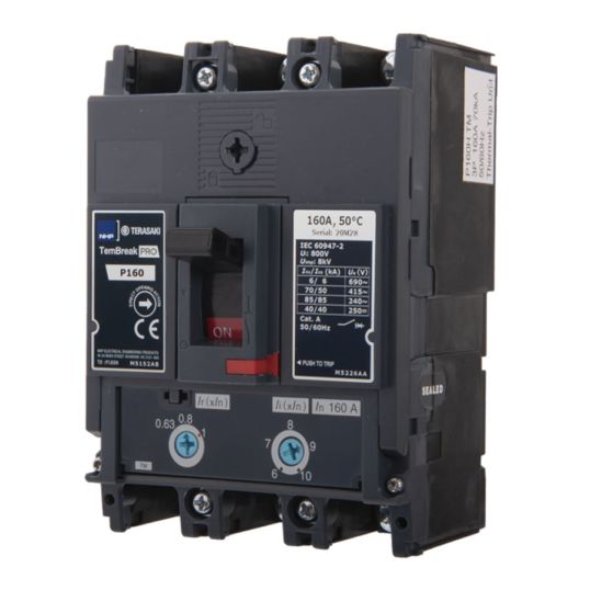 Terasaki TemBreak Pro Moulded Case Circuit Breaker 100A 50kA 3P 24 ...