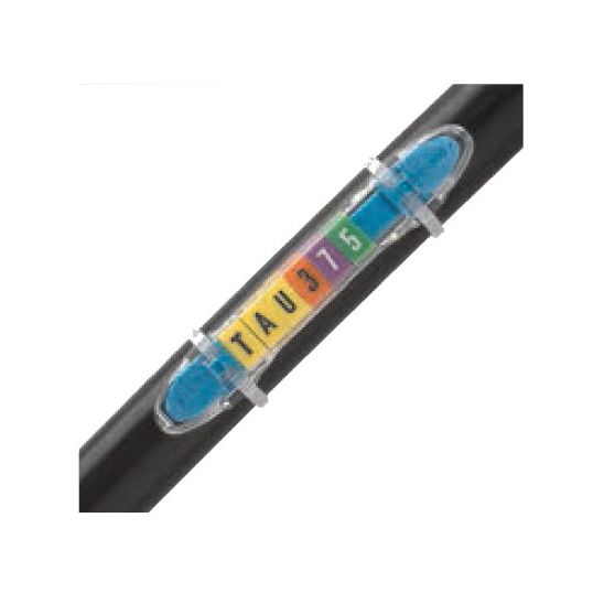 Legrand Wire Marking Tag Modular Type Number 3 Opened or Closed Marking ...