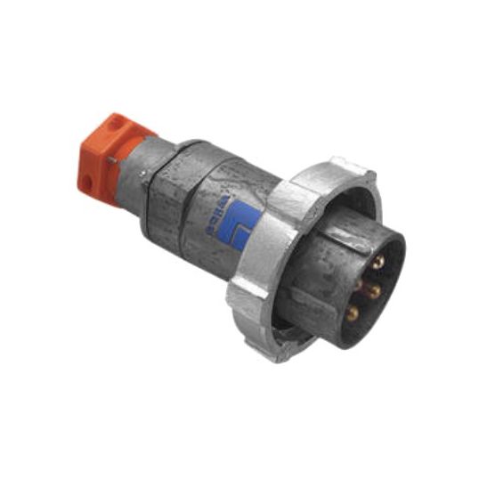 Wilco Plug Straight Body Metal Clad 3Ph 50A 500V 4 Pin Round IP66 | Go ...